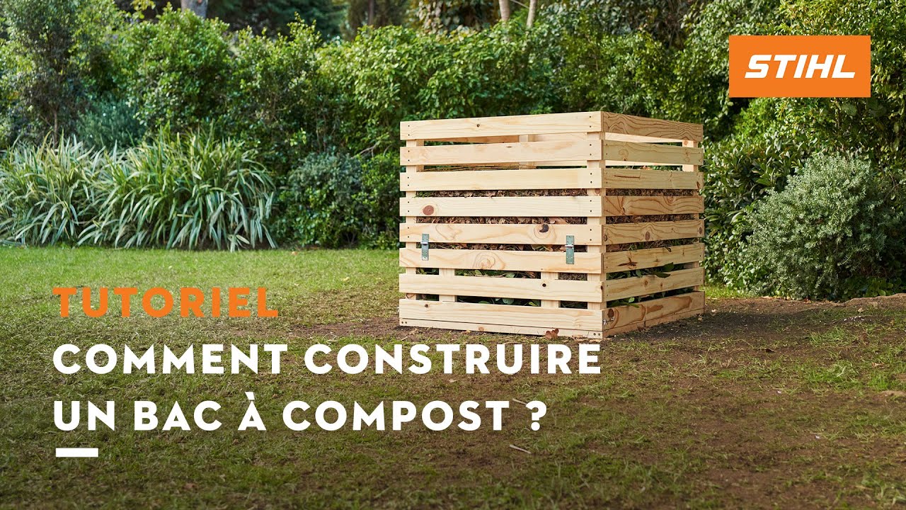 Tutoriel - Comment construire un bac à compost | STIHL - YouTube