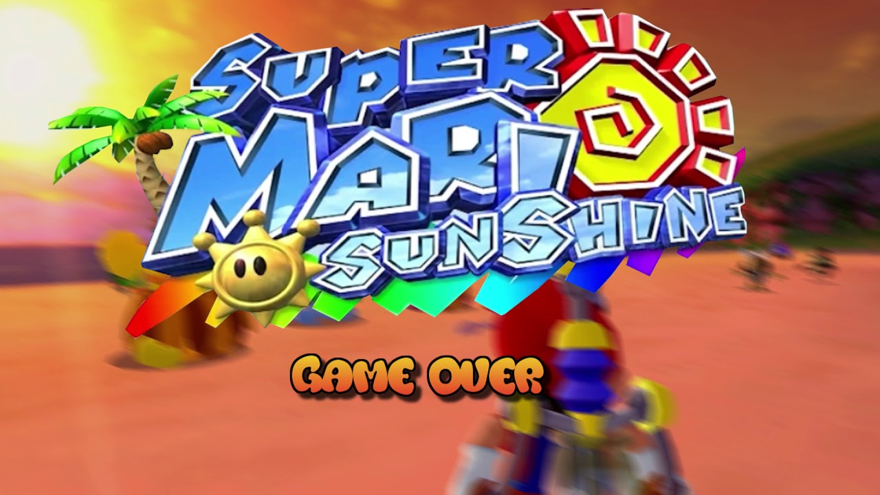 Game Over - Super Mario Sunshine [Soundtrack] - YouTube