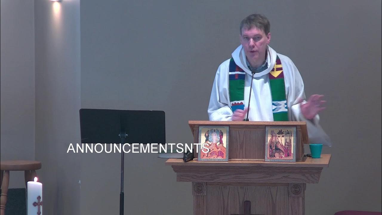 4th Sunday After the Epiphany - St Peter's Lutheran Church Cochrane. Feb 2, 2025 10AM - YouTube