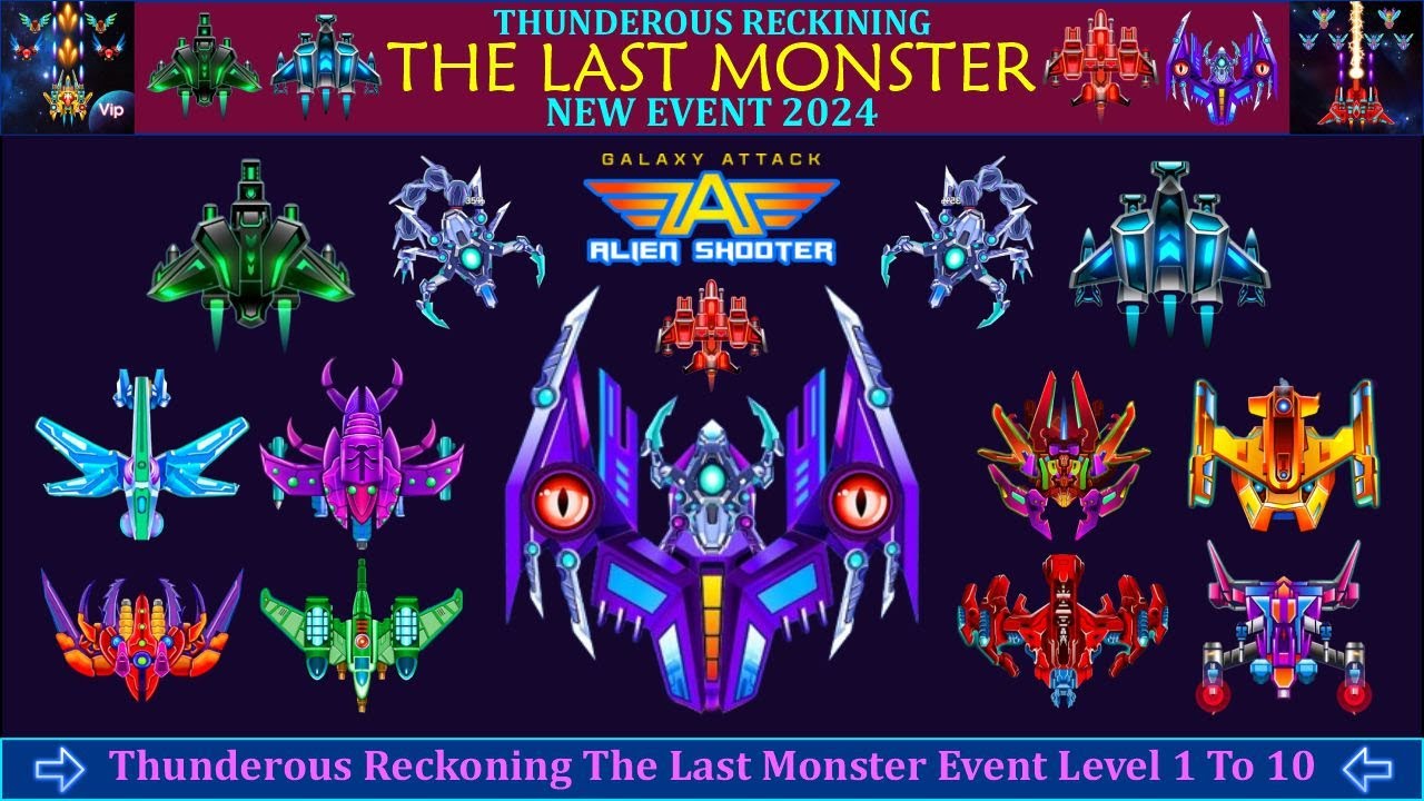 🚀 Galaxy Attack: Alien Shooting Thunderous Reckoning 🌌 The Last Monster ...