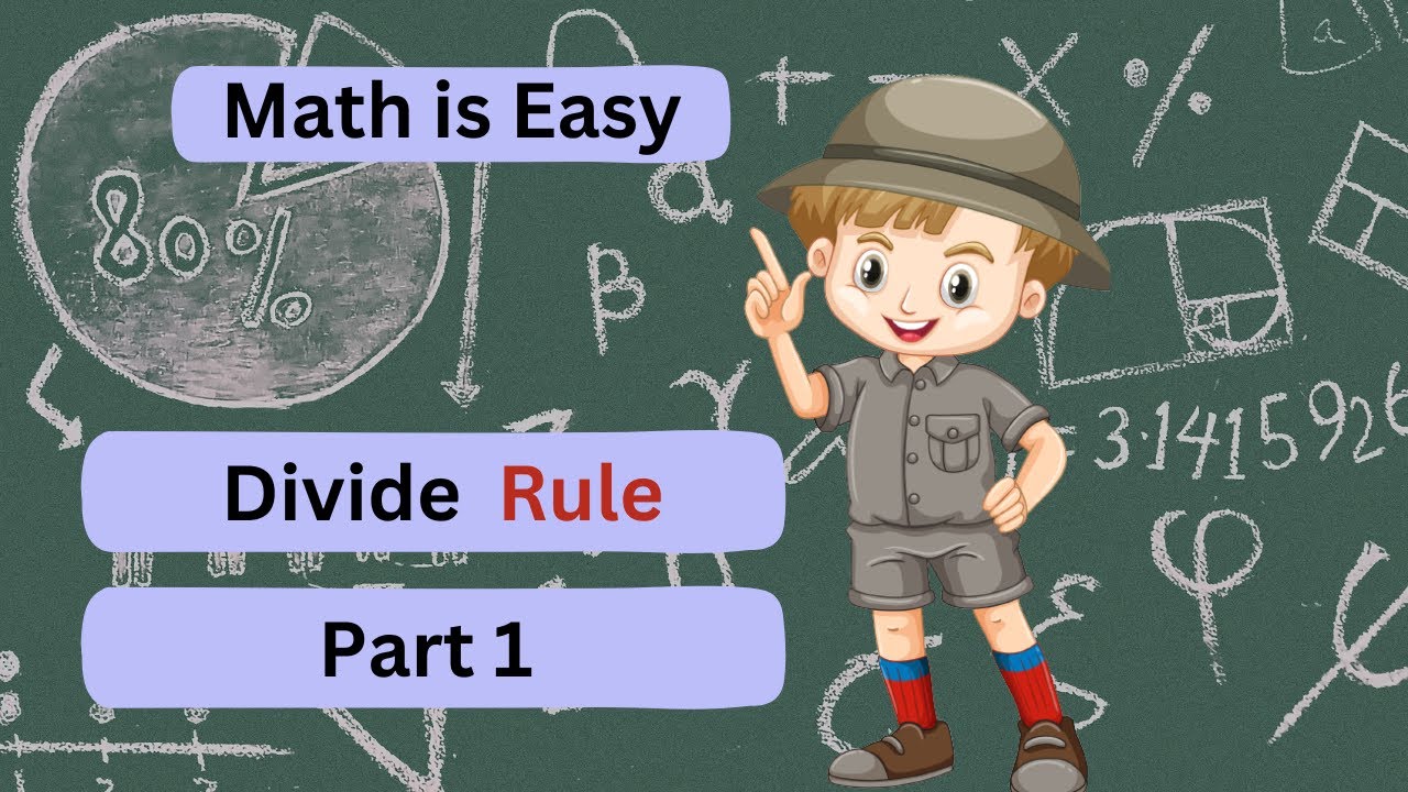 Divide RULE || Part 1 || Lecture 11 || Sir Waqar - YouTube