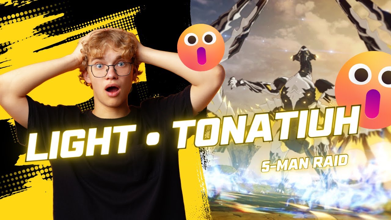 5 Man Raid - Light Dragon Tonatiuh [Blue Protocol: Star Resonance ...
