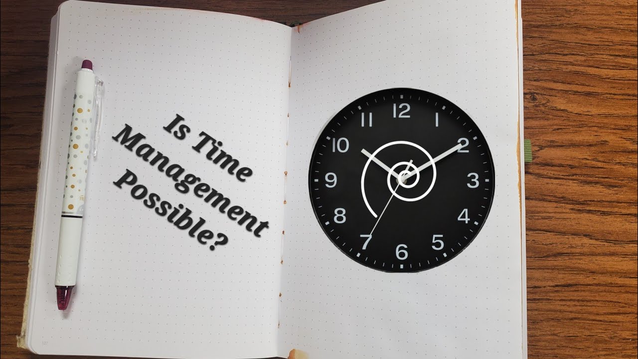 Time management - bullet journal - YouTube