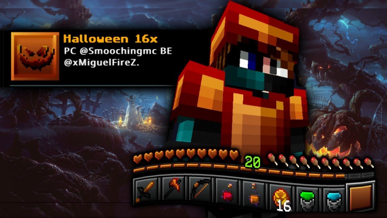 Halloween 16x 🎃°SkyWars~UHC~PvP~Fist~+FPS° - YouTube