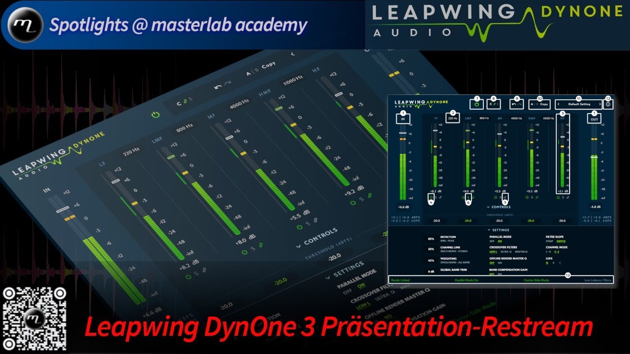 Leapwing DynOne 3 Präsentation Restream @ masterlab academy - YouTube