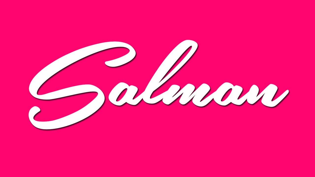 Salman Name Signature Style | Salman Signature Style | S Name Signature ...