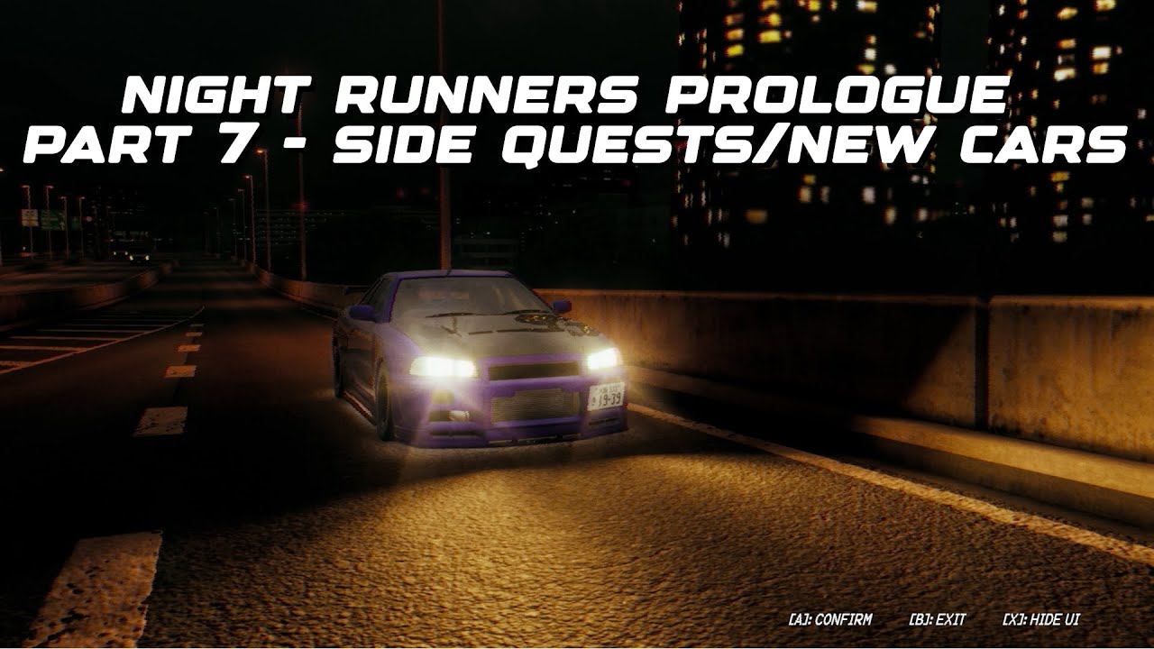 Night Runners Prologue Playthrough Part 7 - Side Quests/New Cars (No ...