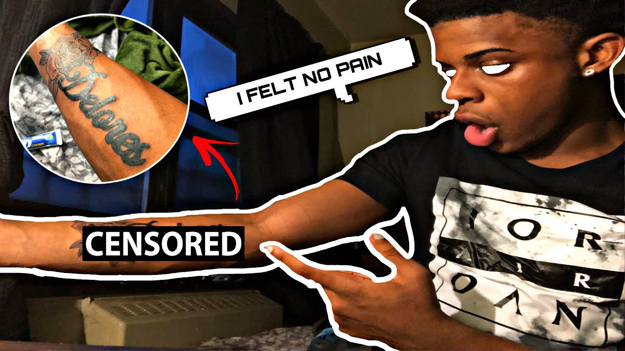I GOT MY FIRST TATTOO FOR MY BIRTHDAY AT 17 YEARS OLD 🎂 - YouTube