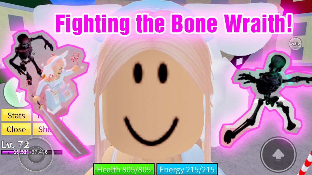 😱🤯 Fighting the Bone Wraith and exploring in Blox Fruit 💀💀🤩 - YouTube