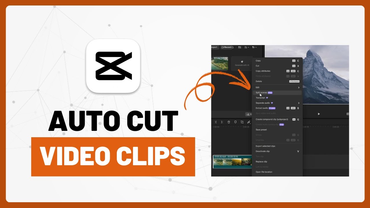 How to Auto Cut Video Clips in CapCut PC - YouTube