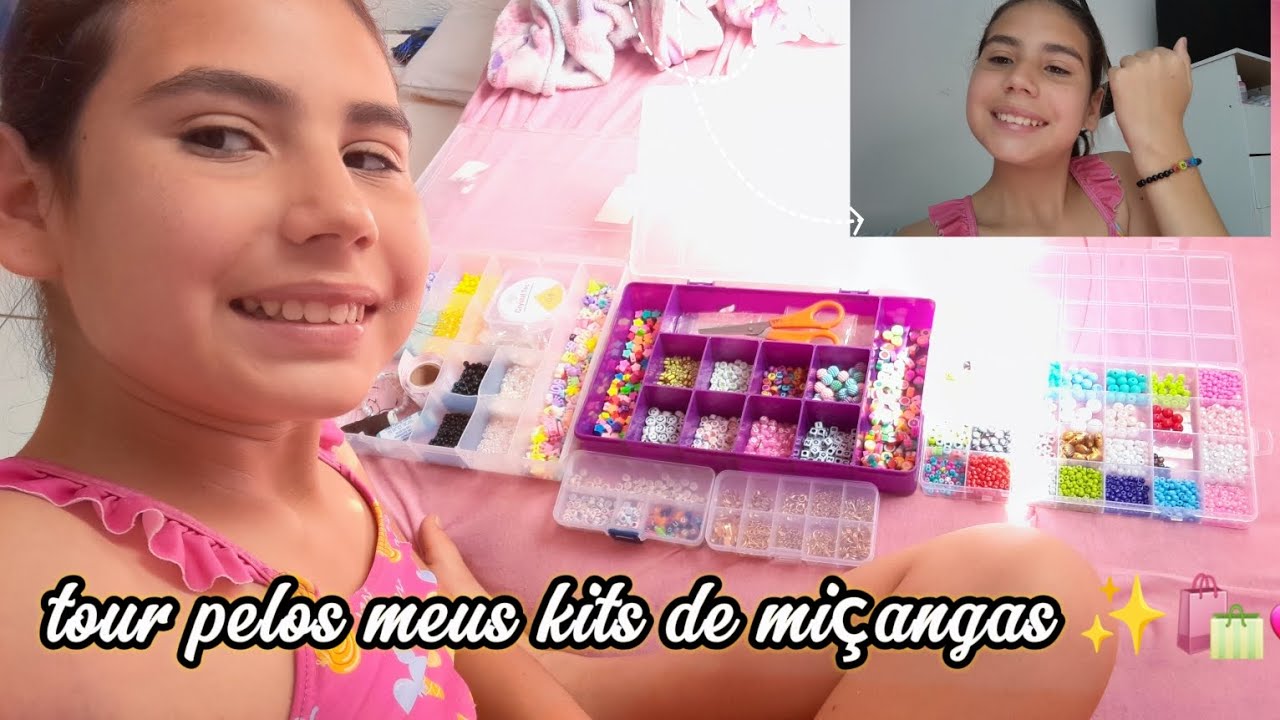 tour pelos meus kits de miçangas ️🛍 - YouTube