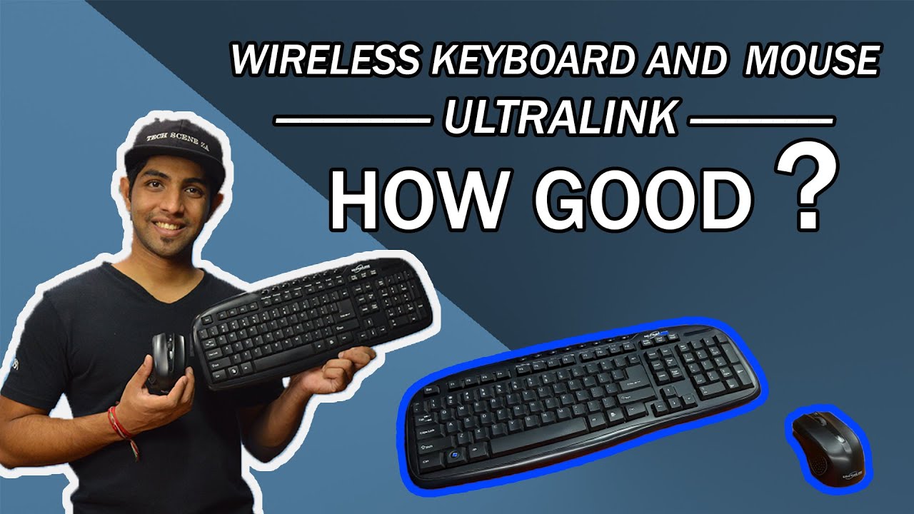how good is the Ultralink Wireless Keyboard & Mouse ? - YouTube