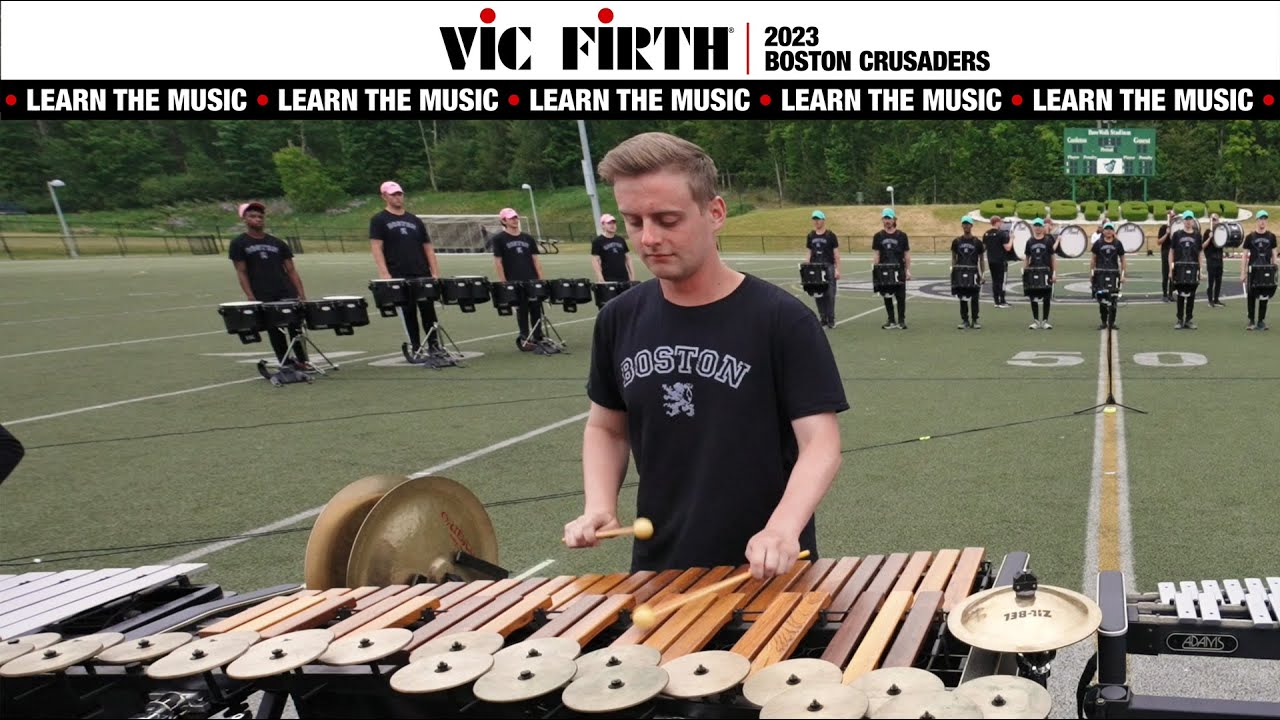 LEARN THE MUSIC | 2023 Boston Crusaders Xylophone | PART 1B - YouTube