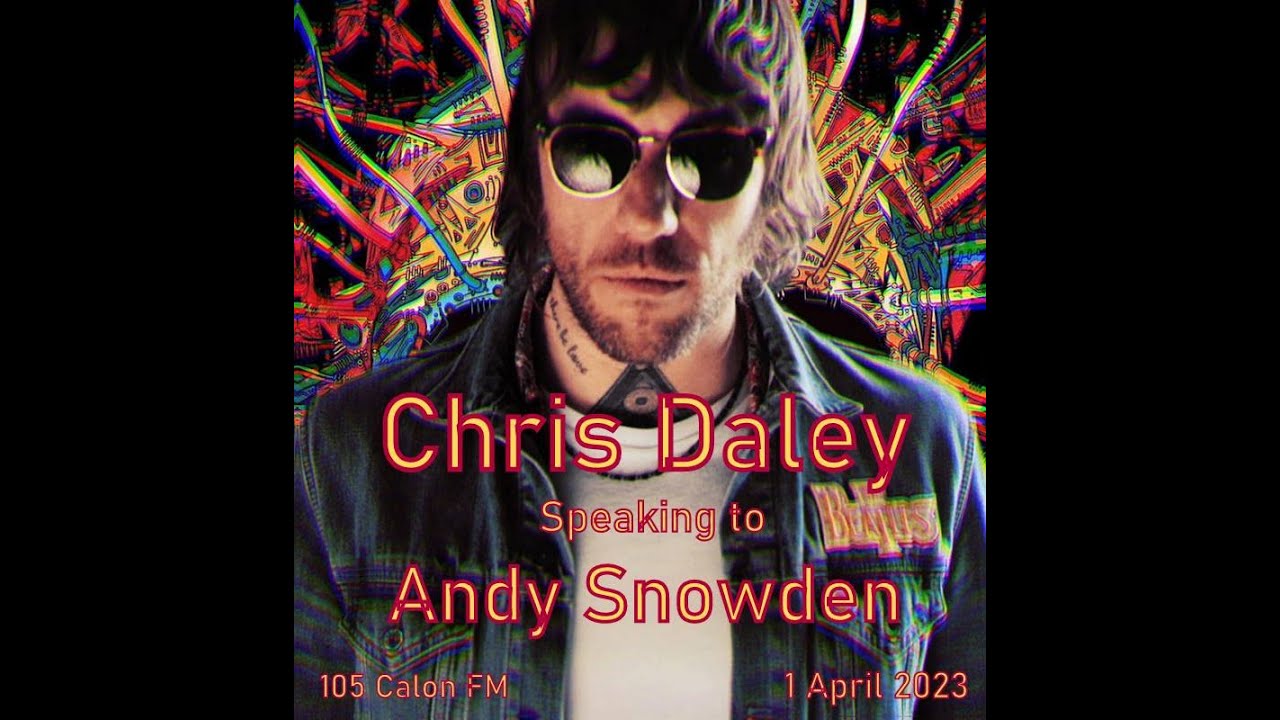 Chris Daley frontman of 'The Social Grammar Project' speaking to Andy ...