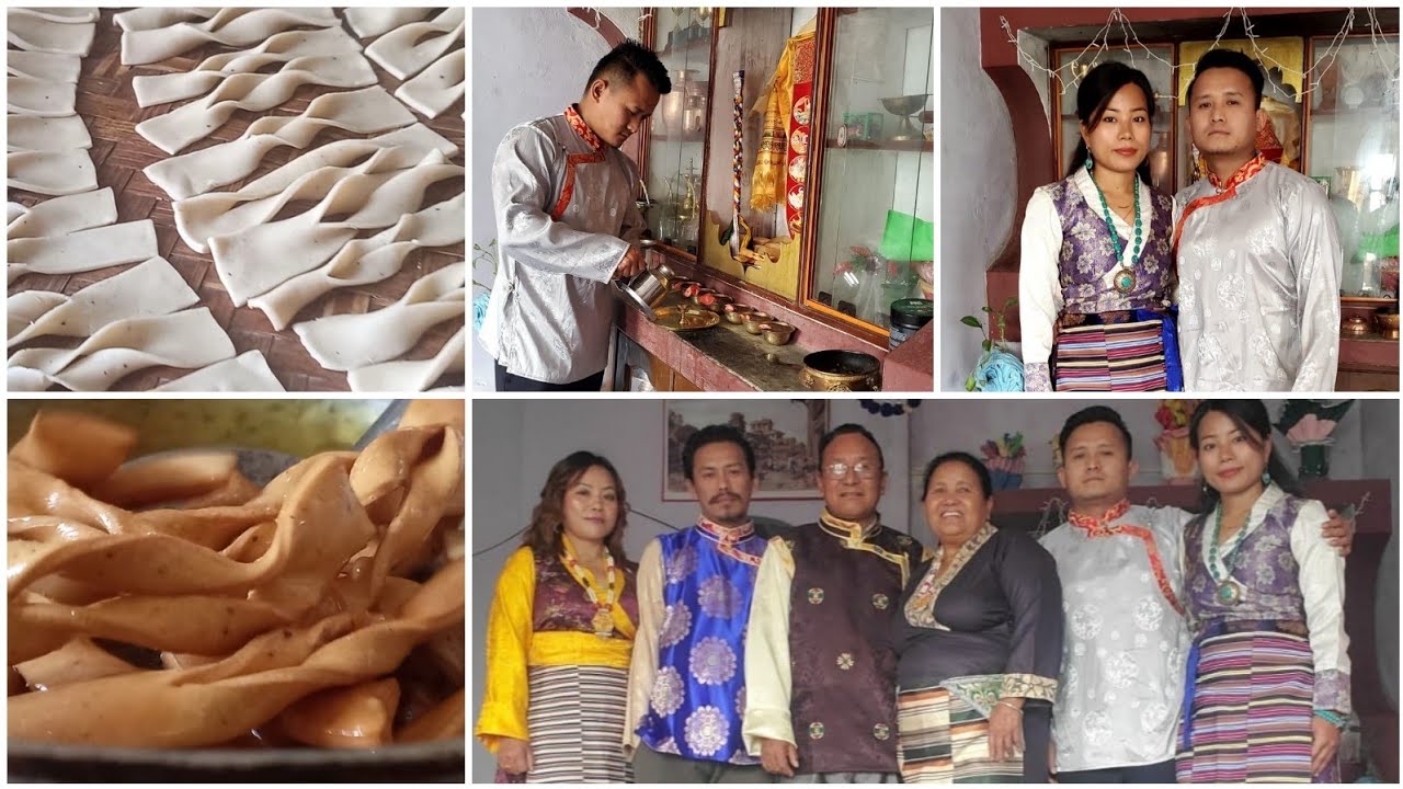 gyalpo loshar 2022(ग्याल्पो लोह्सार) खाप्से बनाउदै family vlog. - YouTube