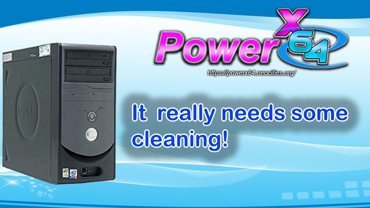 Cleaning the Dell Dimension 3000 Sleeper PC - YouTube