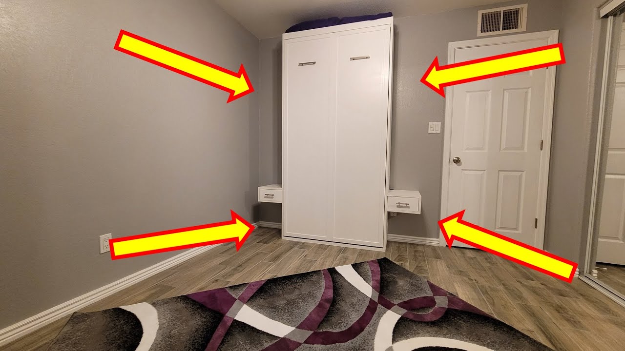 DIY Murphy Wall Bed - YouTube