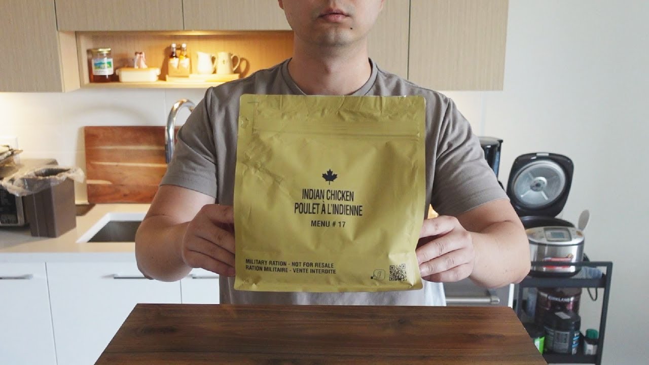 I tried a MEAL KIT from the CANADIAN MILITARY - YouTube