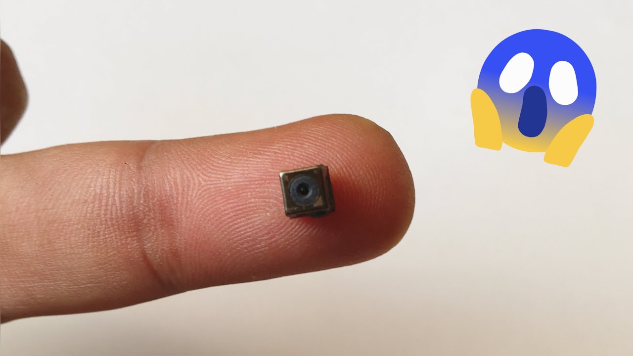 Make a microscopic spy camera from an old cell phone camera at home ...