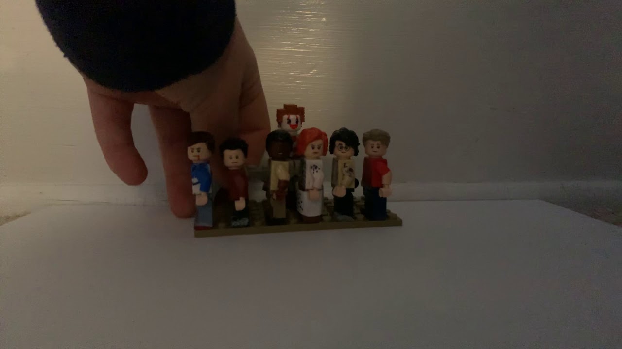 Finished losers club in LEGO - YouTube