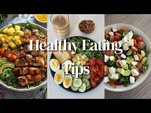 10 Simple Tips to Eat Healthy Every Day | Easy Nutrition Hacks - YouTube