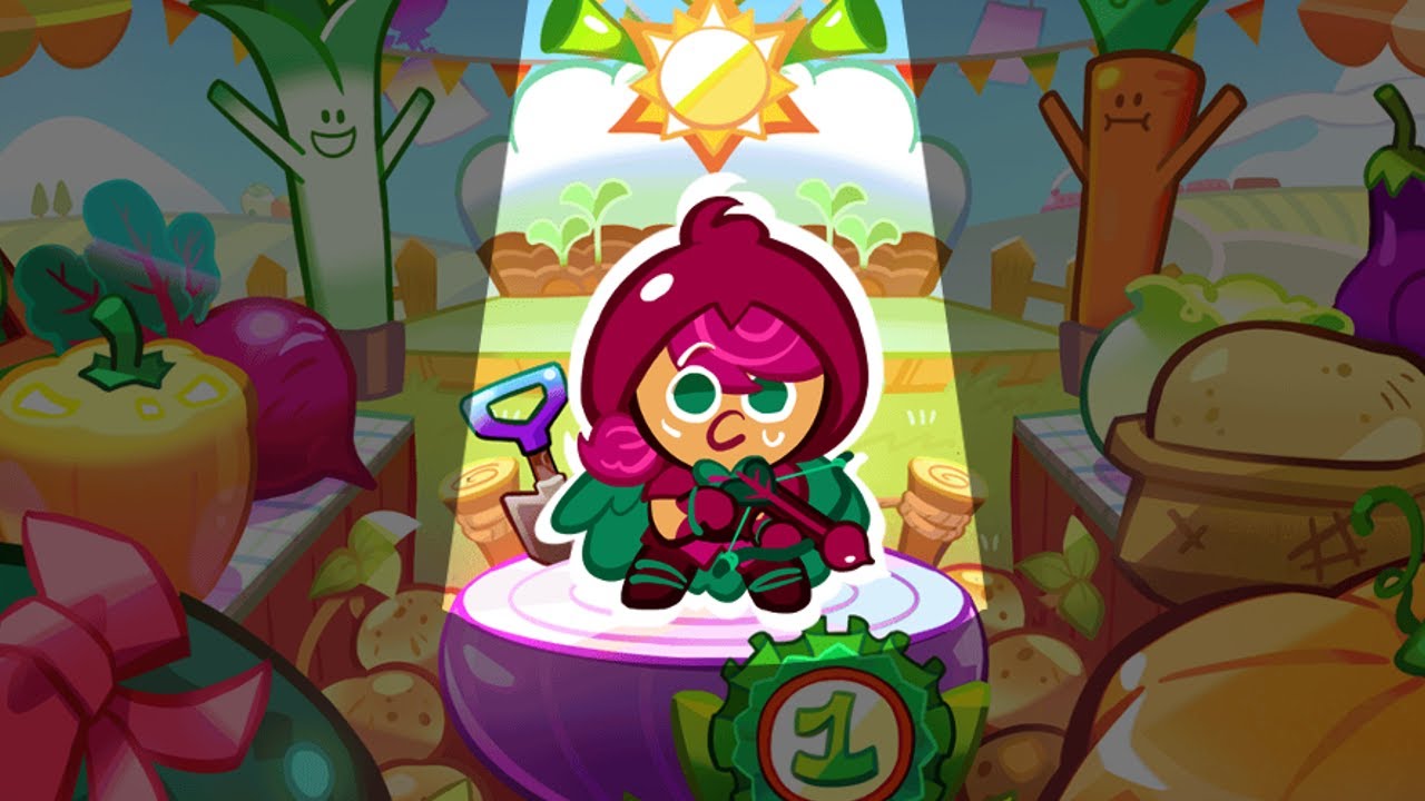 Beet Cookie is up 2nd! - Cookie Run Ovenbreak: Giant Veggie Contest ...