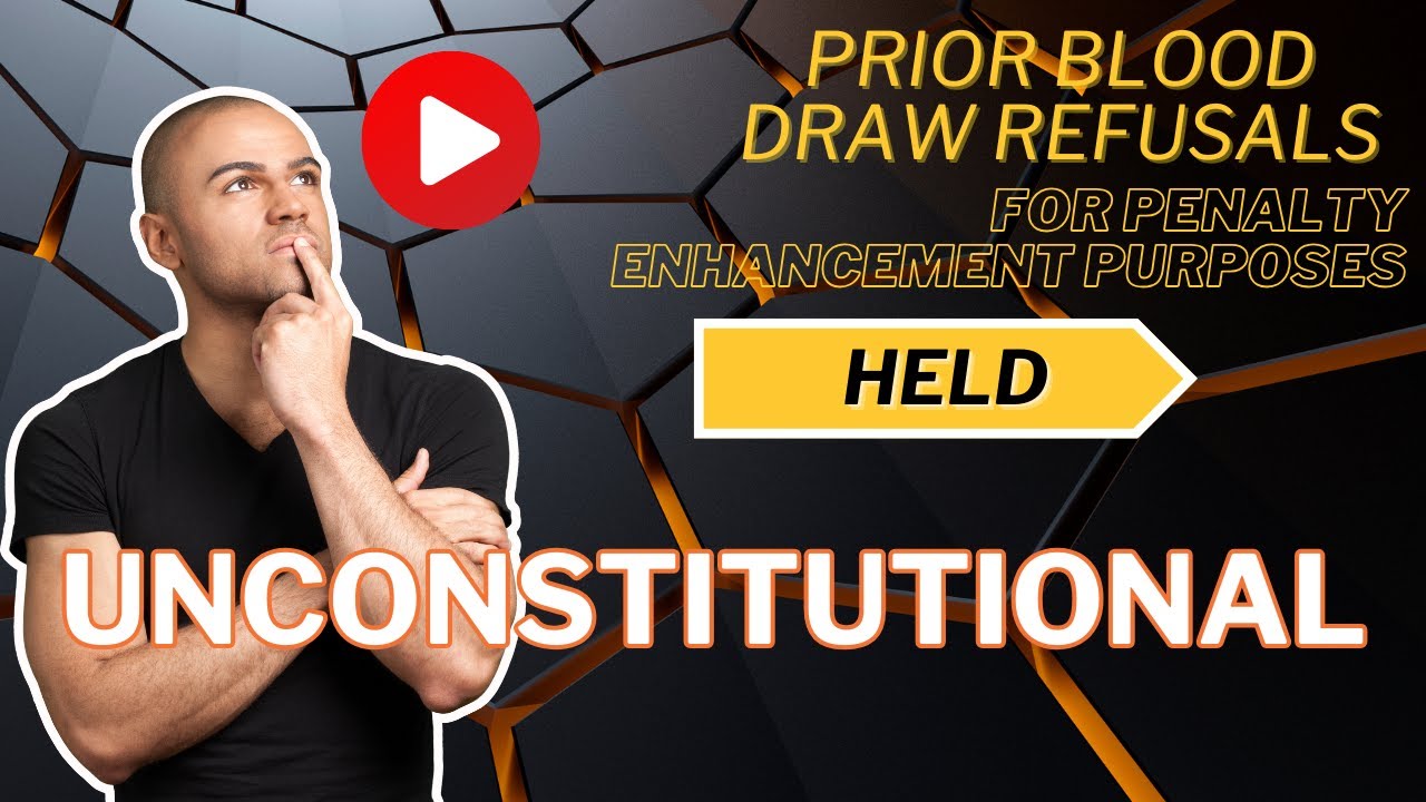 Unconstitutional OWI Penalty Enhancement in Wisconsin - YouTube