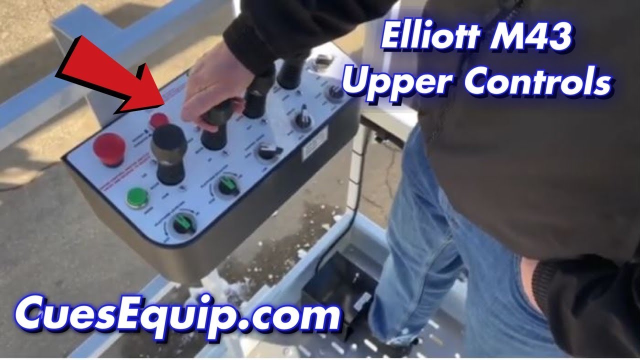 How To Use Upper Controls On Elliott M43 - CuesEquip.com - YouTube