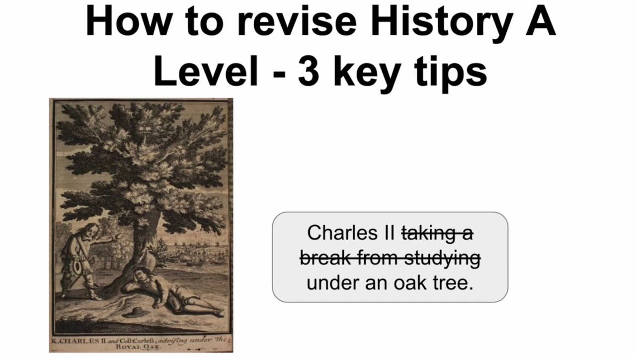How to revise History A Level - 3 key tips - YouTube