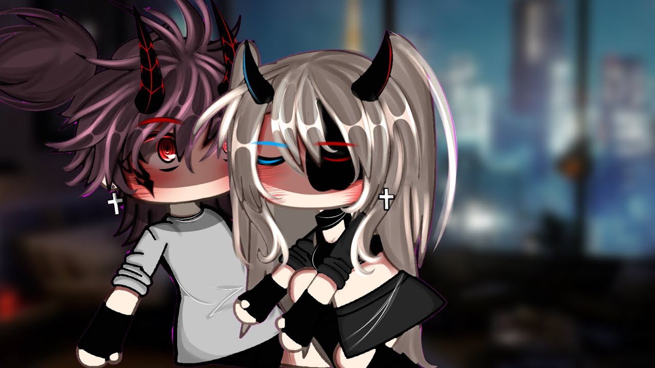 [💋]•kiss kiss?•[💋] gacha life//trend//meme - YouTube
