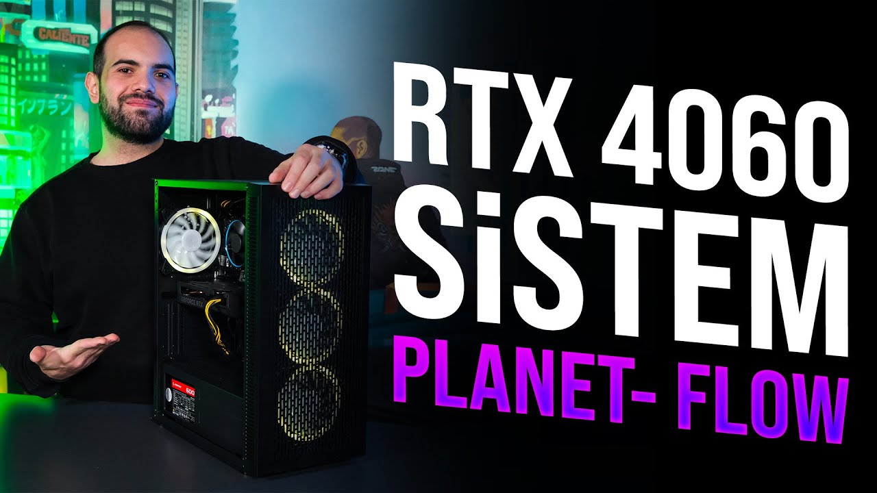 ADIM ADIM MONTAJ! PLANET-FLOW | GIGABYTE GeForce RTX 4060 - Intel Core i3 13100F - YouTube