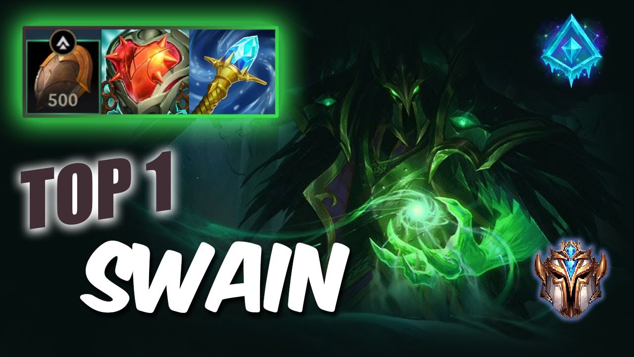 [Wild Rift] Swain mid TOP 1 - S12 RUSH challenger ranked game + build ...