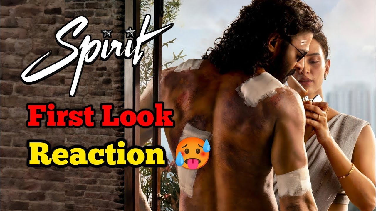 Spirit Movie First Look Reaction - YouTube