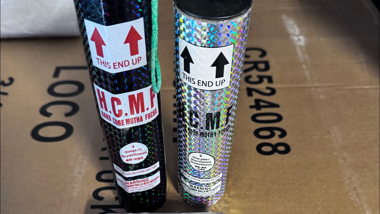 H.C.M.F. LOCO salute shells 7 and 8 inch total weights 🫣💣💣 CRAZY HUGE ...