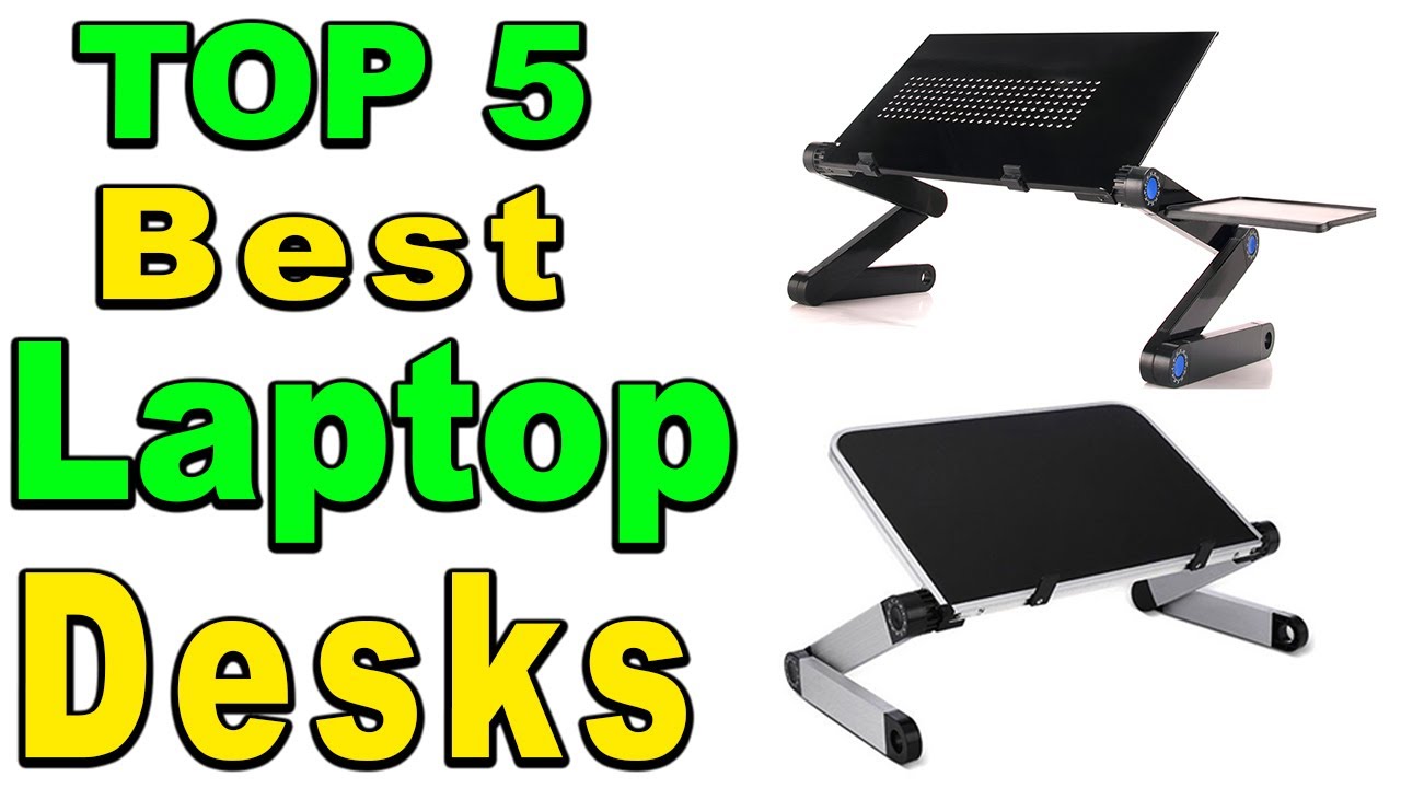 TOP 5 Best Laptop Desks Review 2024 - YouTube