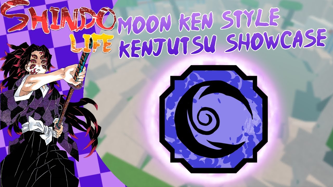 Shindo Life: Moon Ken Style Kenjutsu Showcase!!!! Sword Style Update ...