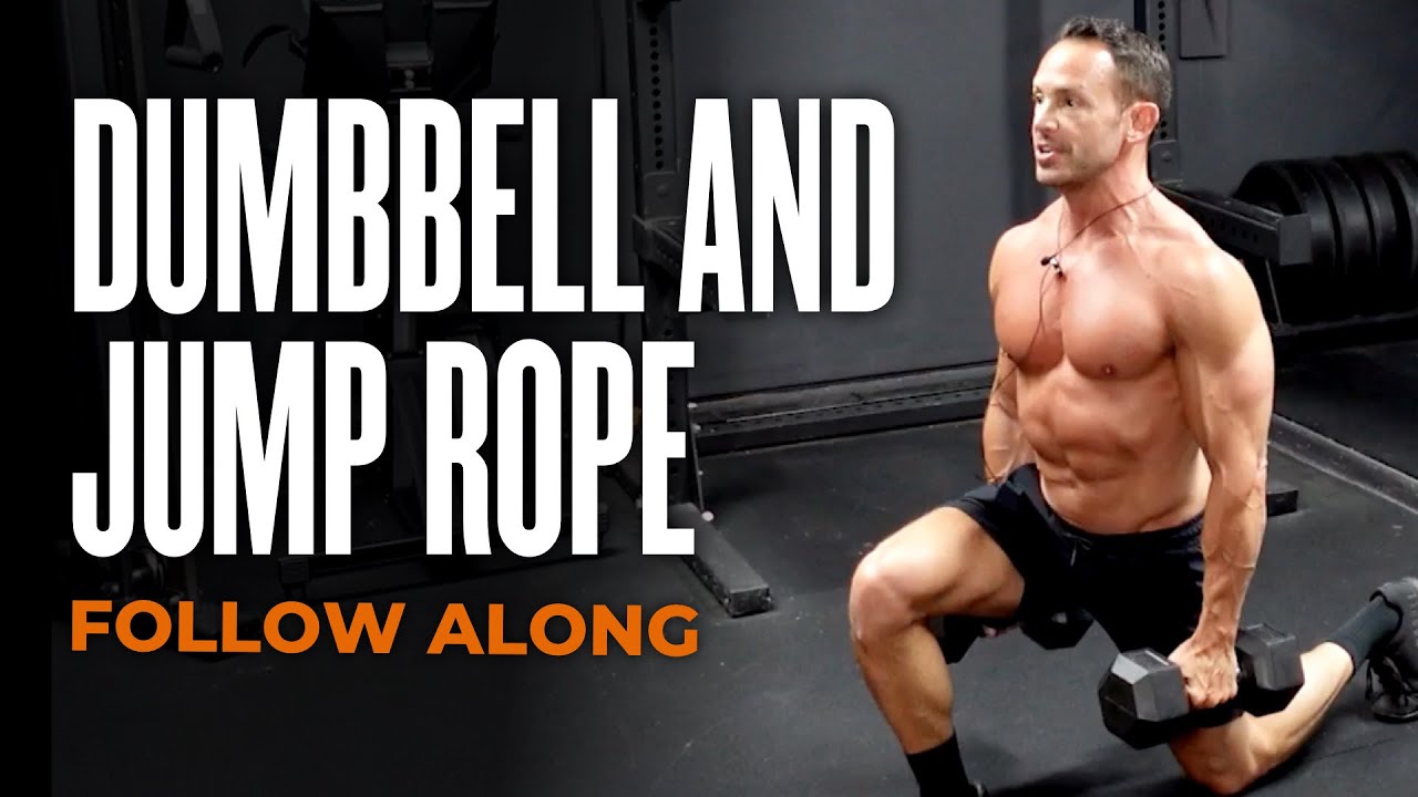 Dumbbell & Jump Rope Follow Along Workout - YouTube