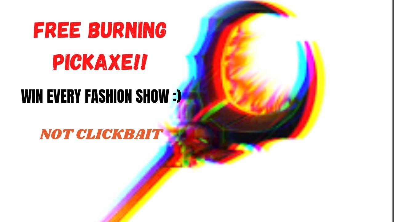HOW TO GET A BURNING PICKAXE!!!(HONESTLY NOT CLICKBAIT)WARNING:REALLY ...