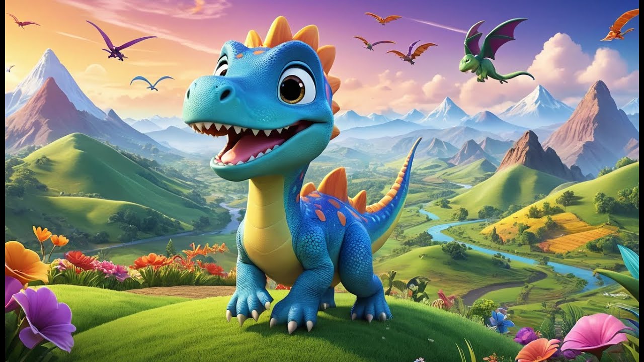 Flying Dinosaur Fun – Let’s Soar Together! | Fun Dinosaur Song for Kids ...