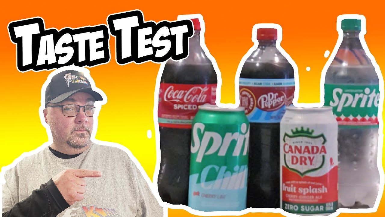 New Soda Taste Test - YouTube