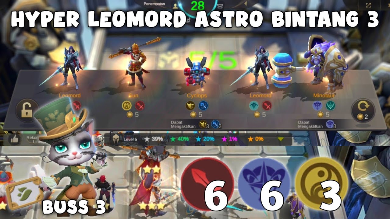 NEW GAMEPLAY BUSS 3 | CARA MUDAH BIKIN HYPER HERO LEGEND BINTANG 3 PAKAI COMMANDER BUSS SKILL 3 ...