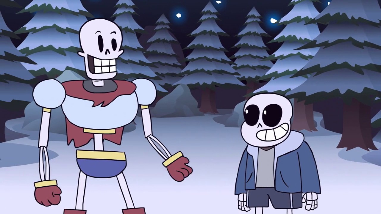 Undertale:Papyrus finds a human - YouTube