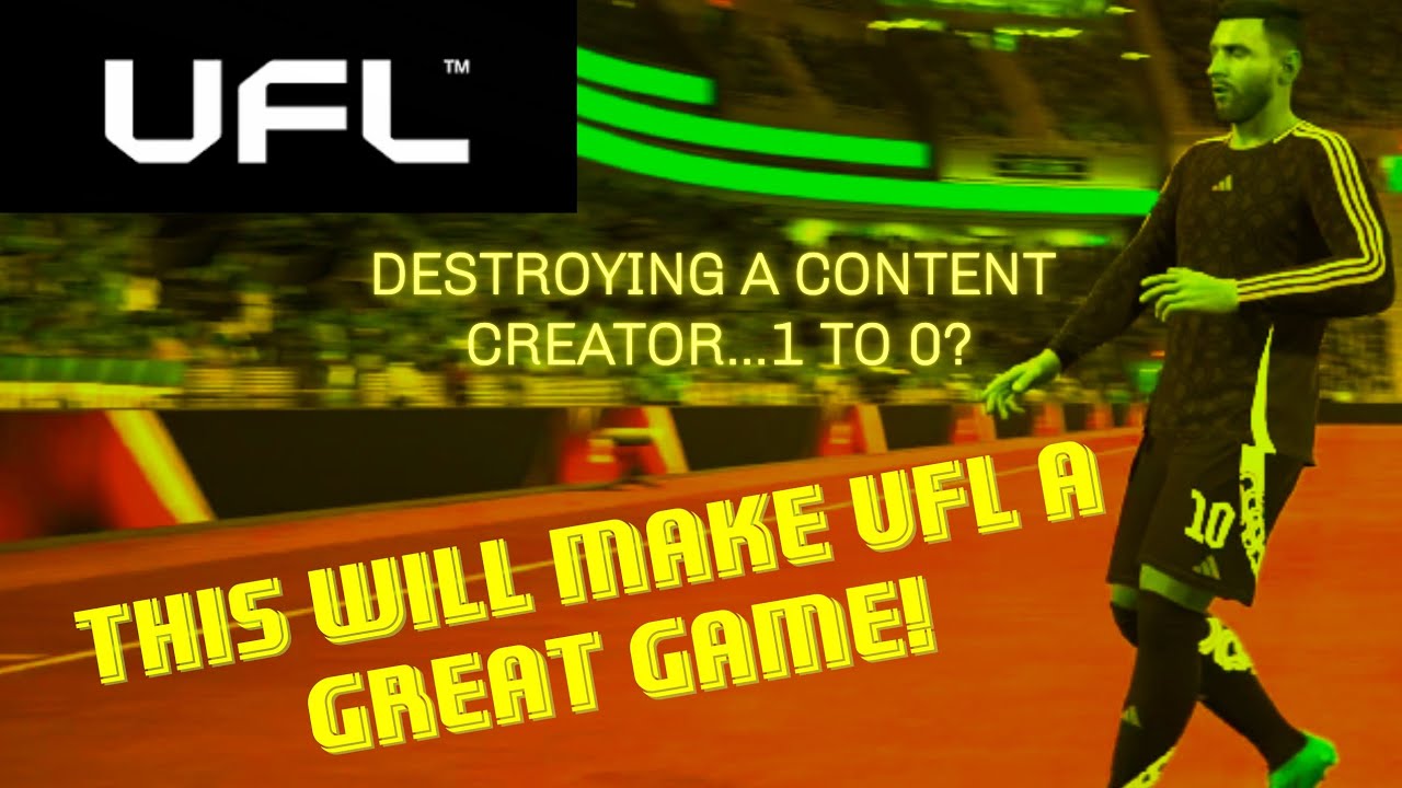 UFL COULD BE GREAT AND THIS GAME SHOWS HOW! PROMOTE SKILL/DESTROY THE ...