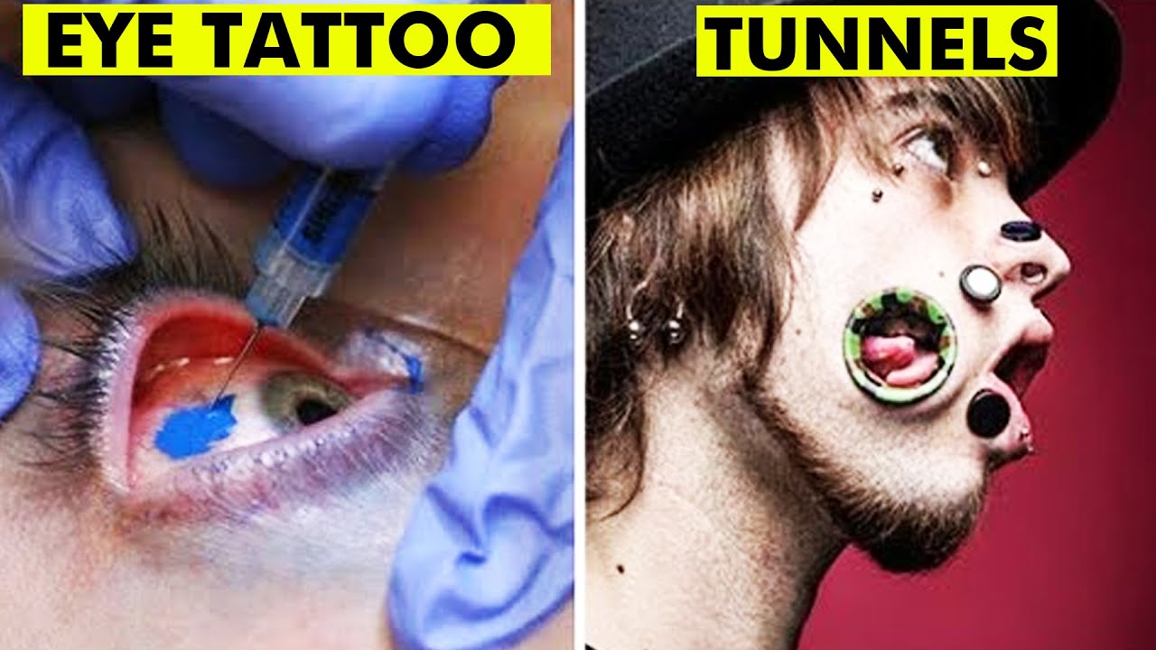 10 Most Extreme Body Modifications - YouTube