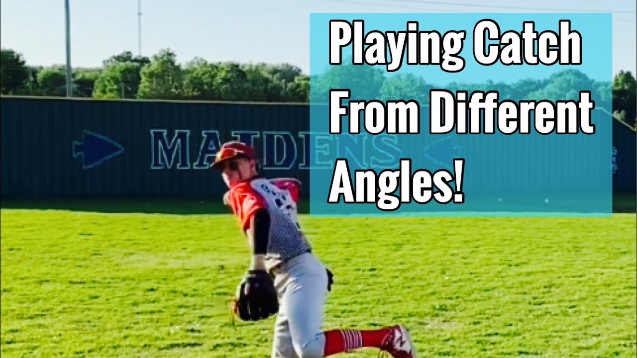 Playing catch from different angles! - YouTube