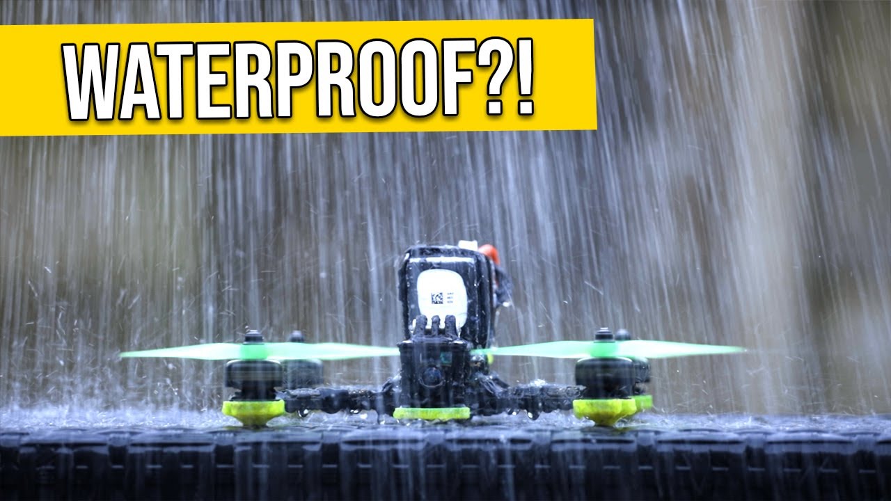 FPV - Waterproofing My Drone - YouTube