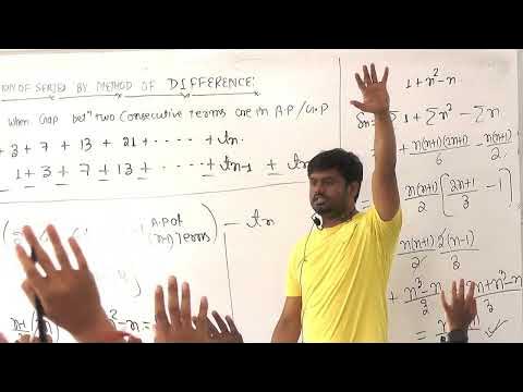 Summation of series by method of Difference by Ranjeet sir Career xone JEE & NEET Gondia #jee # ...