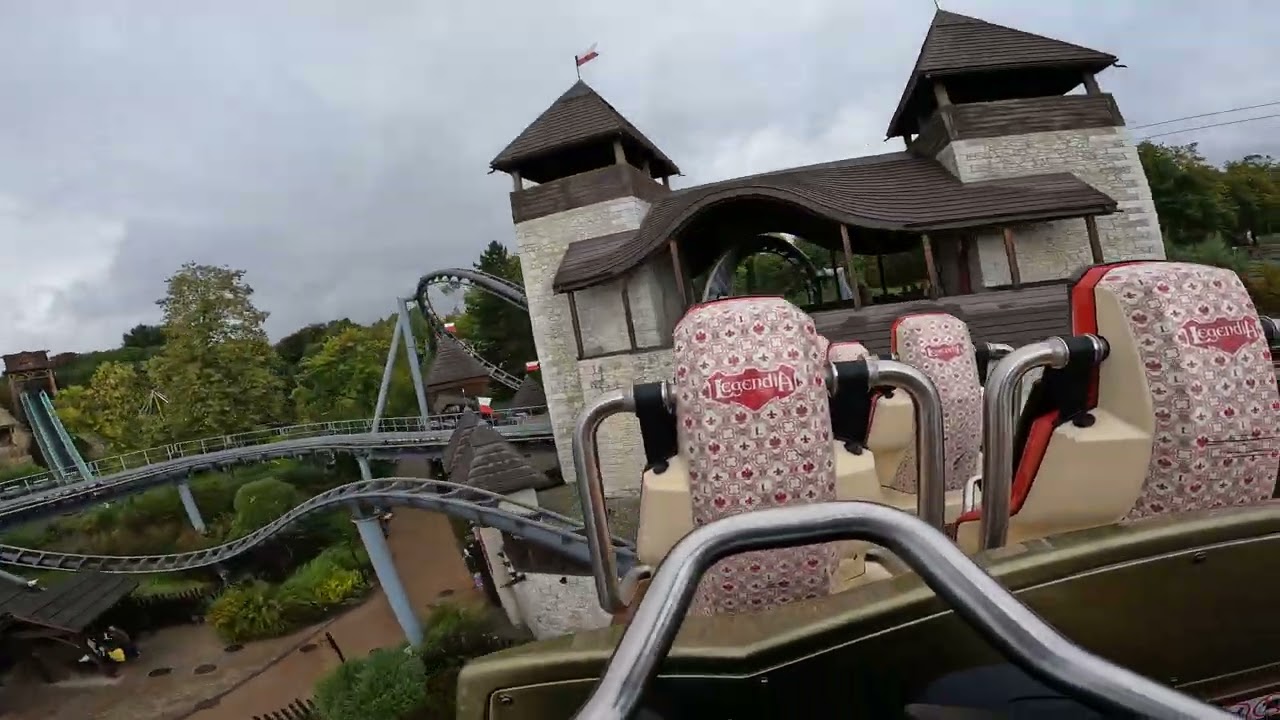 Legendia Lech Coaster Back POV September 2022 - YouTube