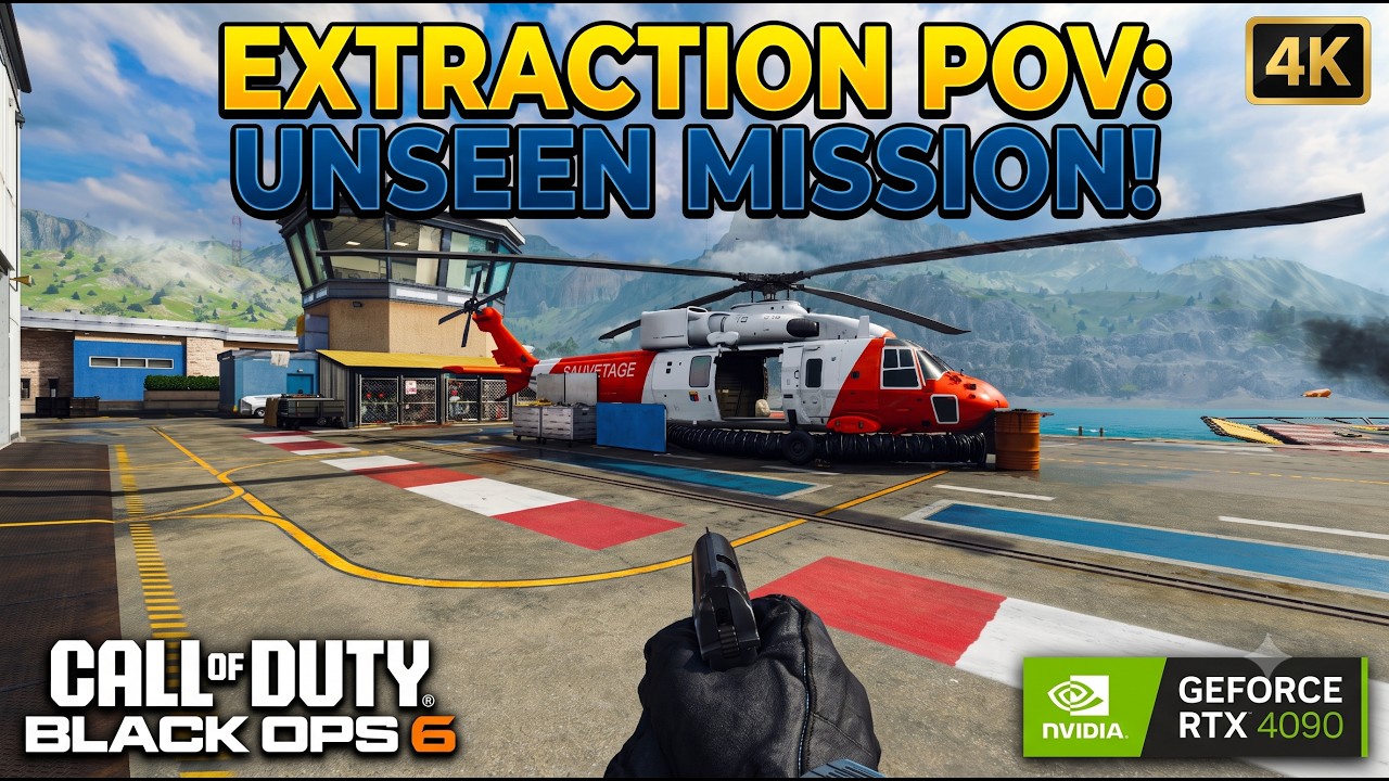 Black Ops 6 - Extraction Multiplayer Gameplay (4K 60FPS Ultra Graphics ...