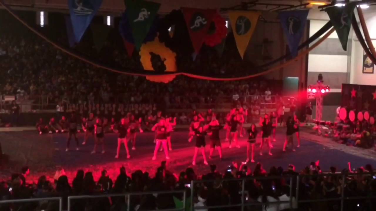 Chs varsity cheer pep rally - YouTube